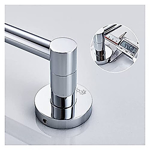 Towel BAR Rack Towel Shelfs,Bathroom Brass Towel Bar/Polished Chrome Mirror Surface/Bathroom Kitchen Towel Rack/Wall Hanging/Single Rod/Multi Size Optional/40Cm (Size : 80Cm)