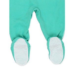 CoComelon JJ Little Star Toddler Infant Footed Blanket Sleeper Pajamas (24M, Teal)