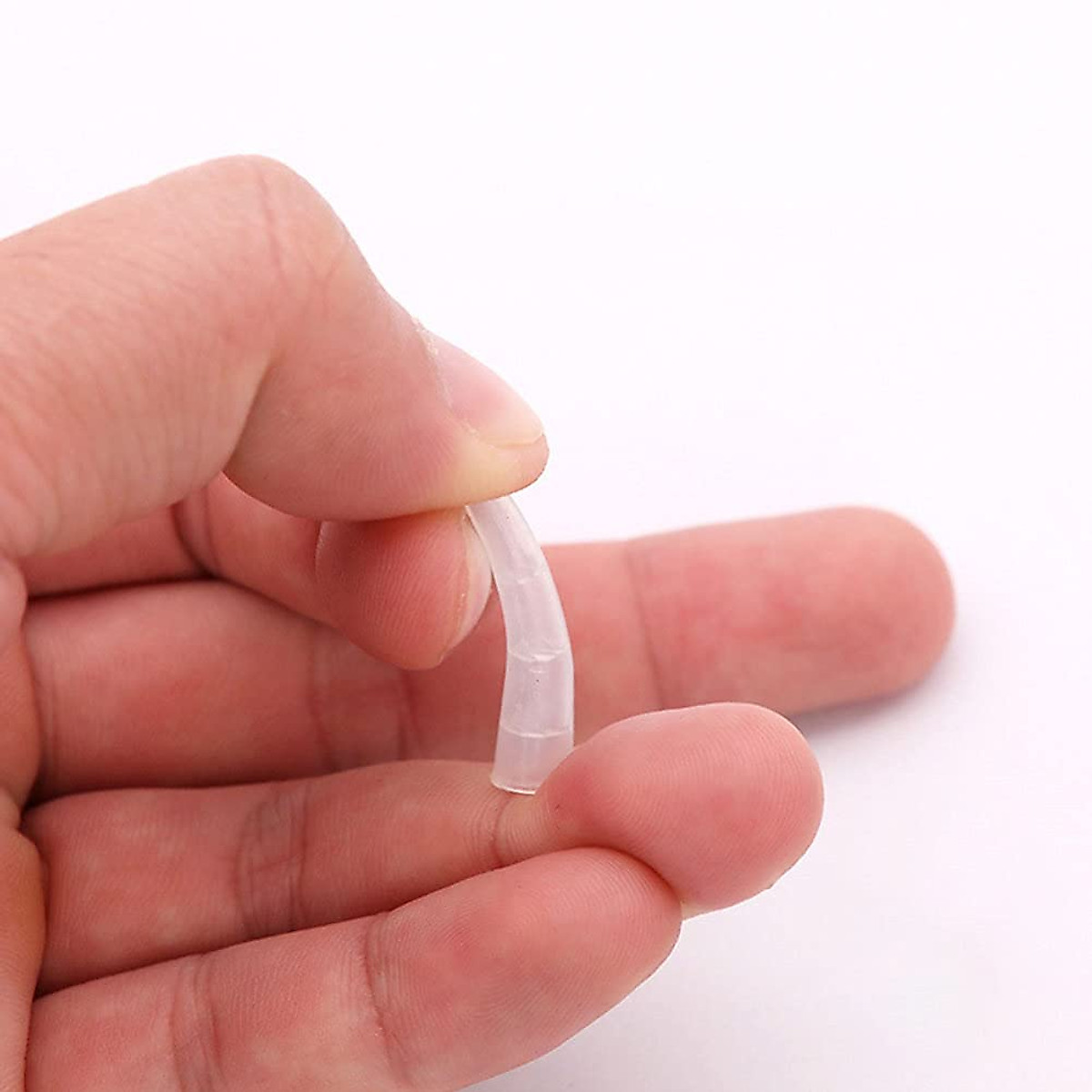 50pcs Tweezer Covers Transparent Tweezer Tip Covers Silicone Grafting Eyelashes Tips Covers Transparent Tweezer Point Protectors