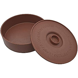 IMUSA USA Terracota Tortilla Warmer, 1 Pack, Brown