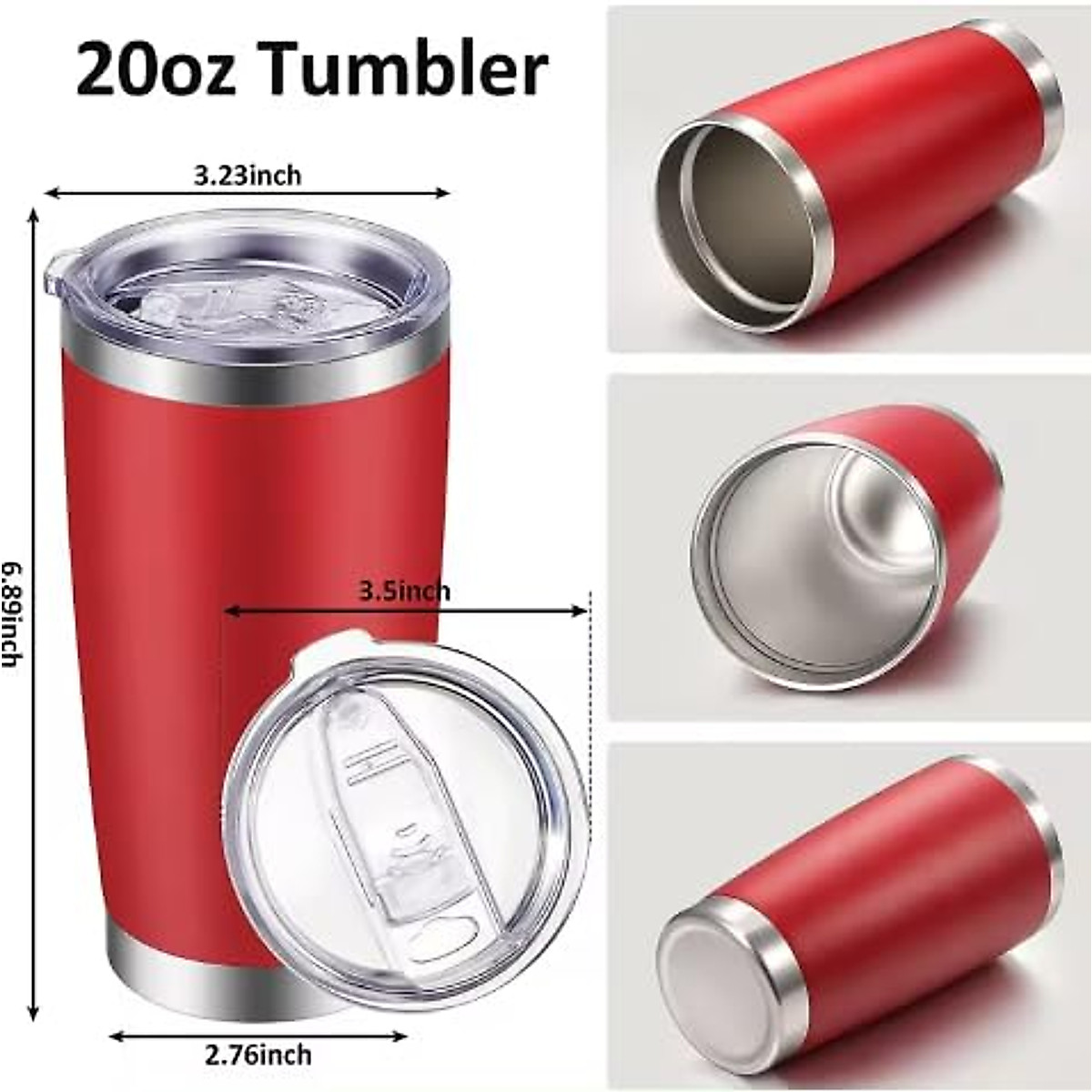 Generic 20 Oz Insulated Tumbler (Copper)