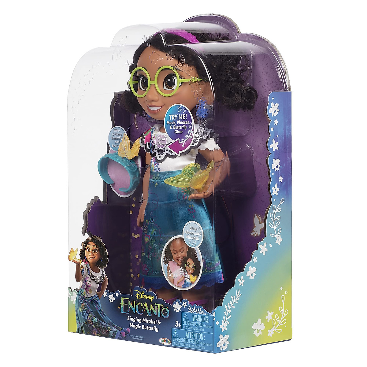 Disney Encanto Mirabel Doll with Singing Feature and Magical Light Up Butterfly
