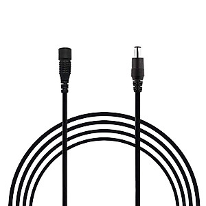 Power Extension Cord, DC 12v 10ft 2.1mm x 5.5mm 4 Pack Power Adapter Supply Camera Extension Cable for CCTV Wireless IP Security Camera, LED Strip, Monitors, DVR, Audio Camera and Router (4 Pack)