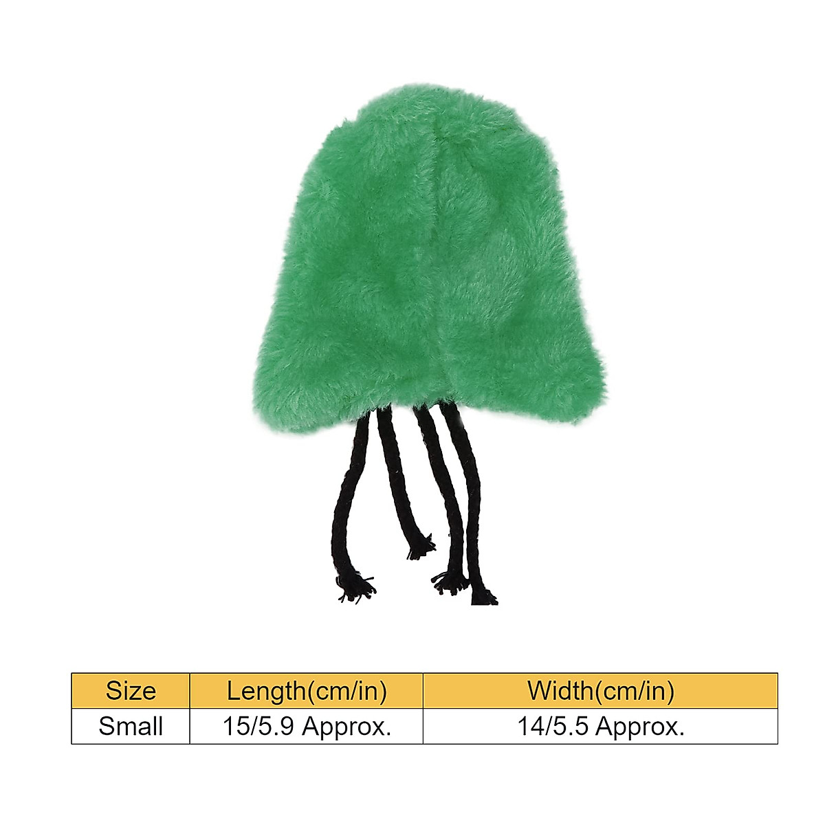 Parrot Warm Plush Fleece Bird Blanket Cuddle Nest Sleeping Nest Birds Cage Hanging Bed House for Parakeet Cockatiel(S Green)