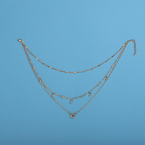 BERYUAN Gold Sun Star Necklace for Women Teens Trendy Necklaces Teen Necklaces for Girls Trendy