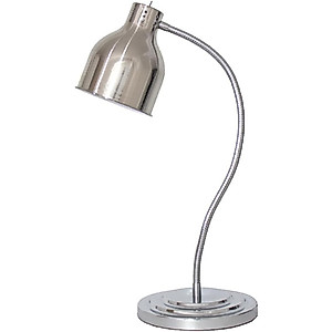 LINKANRUO Commercial Kitchen Warming Lamp, Portable Food Heat Lamp Food Warmer, Single/Double Buffet Sculpture Ramp Show Heating Conservation Light, Display Heating Preservation Light Lamps(A)