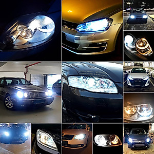 Diamond Vision 2x H11 12V 60/55W | Xenon Look | Halogen car headlights | 8500k Super-Ultra-White | Extremely durable | Replacement bulbs for automotive | PGJ19-2