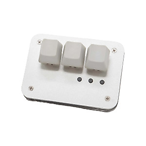 Momokai Tap Trio - 3 Key Mechanical Hot-swappable Macropad (Black)