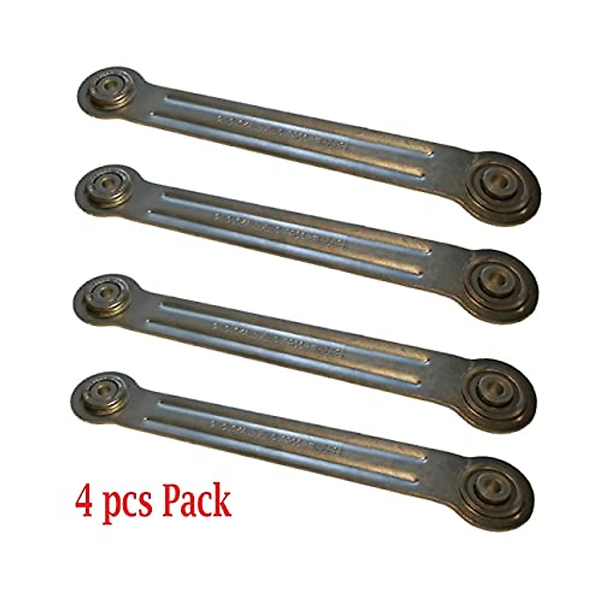 Patio Glider Replacement Bearing Bracket Rocker Arm Hardware Repair Kit for Outdoor and Indoor Furniture Adirondack Chair - 9" Length - 4 Pack