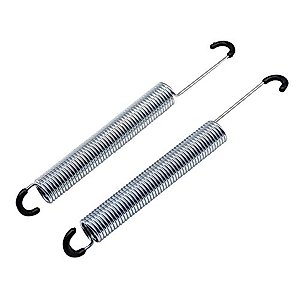 Yoogu 7inch Recliner Sofa Chair Mechanism Tension Springs Replacement (Pack of 2)-Long Neck Hook Style