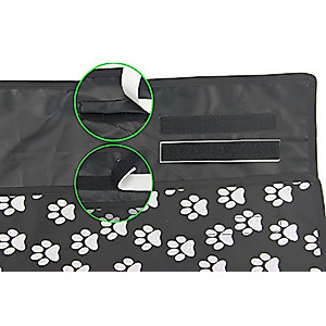 Pet Dog Trunk Cargo Liner - Oxford Car SUV Seat Cover - Waterproof Floor Mat for Dogs Cats - Washable Dog Accessories