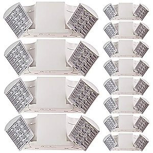 Ciata Led Emergency Lights with Battery Backup, for Home Power Failure, Hardwired with Adjustable Heads, Corded Emergency Light, Backup Battery, Emergency Lights for Business, Indoor Emergency Lights