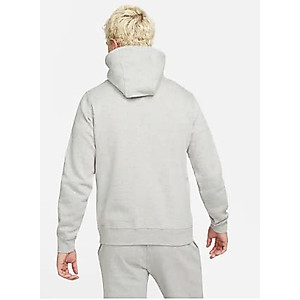 Nike Sportswear Club Fleece Pullover Hoodie - Grey - Medium