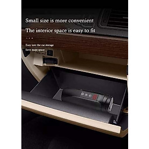 Smart Travel Car Heated Mug Portable Electric Cup 12/24V Stainless Steel Tumbler Anti-Spill lid Leakproof LCD Display Temp Control Thermos Keep Coffee Milk Tea Warm Safe for use Easily Washing