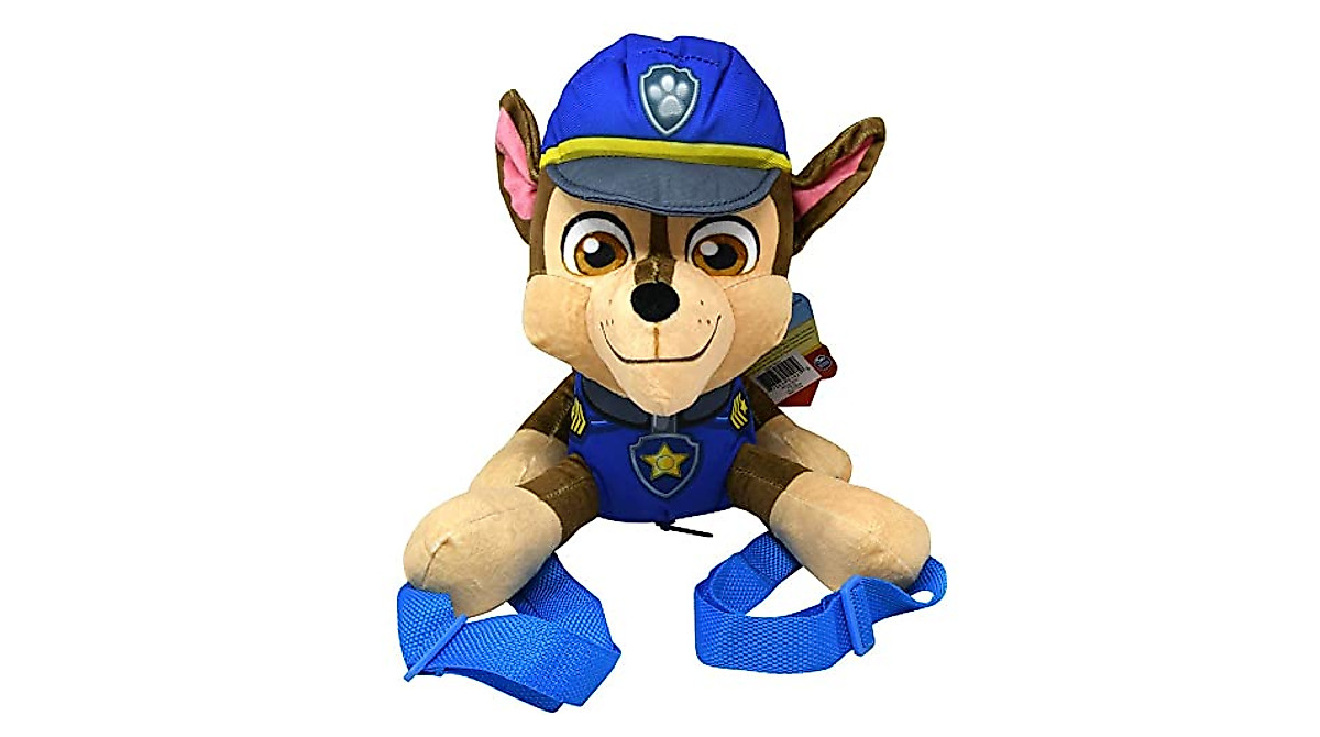 Paw Patrol 14" Chase Plush Backpack | Official Kids Bag
