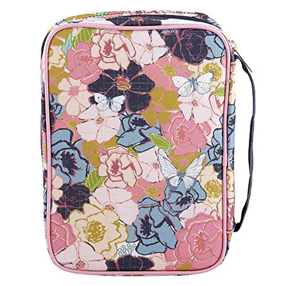 Creative Brands Prayerful Wings Canvas Bible Cover, 7 x 10-Inch, Works Wonders