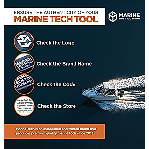 Marine Tech Tools Prop Shaft and Bearing Housing Remover — Fits Suzuki, Yamaha 115-350hp, Honda 75-250hp — Removes Bearing Carriers Fast and Easy