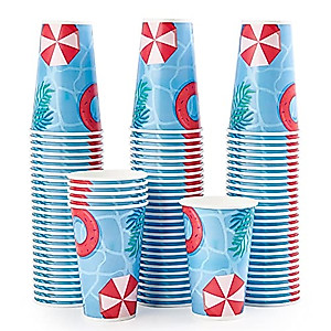 LITOPAK 270 Pack 12 oz Paper Cups, Paper Cold Cups with Special Design, Iced Coffee Paper Cups, Cold Beverage Paper Cup for Water, Juice, and All Kinds of Cold Drinks.