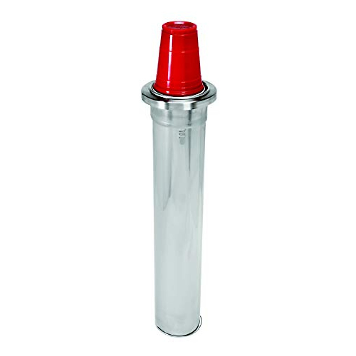 Dispense-Rite ADJ-1.50 in-Counter Cup Dispenser, Fits 8 oz. to 24 oz. Cups, Plastic, 2 Spring, 22" Length, One Size Fits All