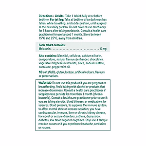 Jamieson Melatonin 5mg Fast Dissolving Tablets 100 Count