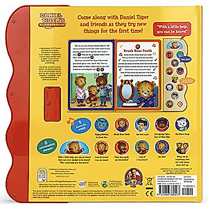 Daniel Tiger Big Book of Firsts for Toddlers: Let's Try New Things Together Includes Stories & Songs about the First Day of School, First Haircut, First Dentist Visit, and More! ()