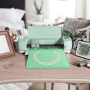 VIKDOOK Cutting Mat for Cricut Machine 12” X12” 5 Pack Mats Standard Grip Sticky Mats Green Color Pack