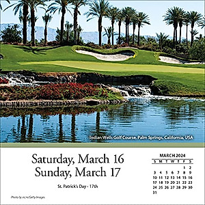 Turner Photographic Golf Courses Photo Box Calendars (24998052006)