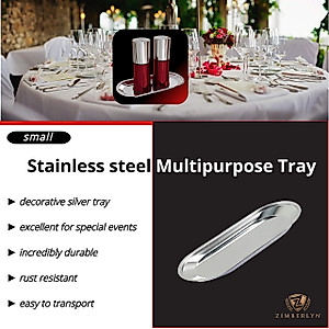 Stainless Steel Multipurpose Tray - Small_Silver