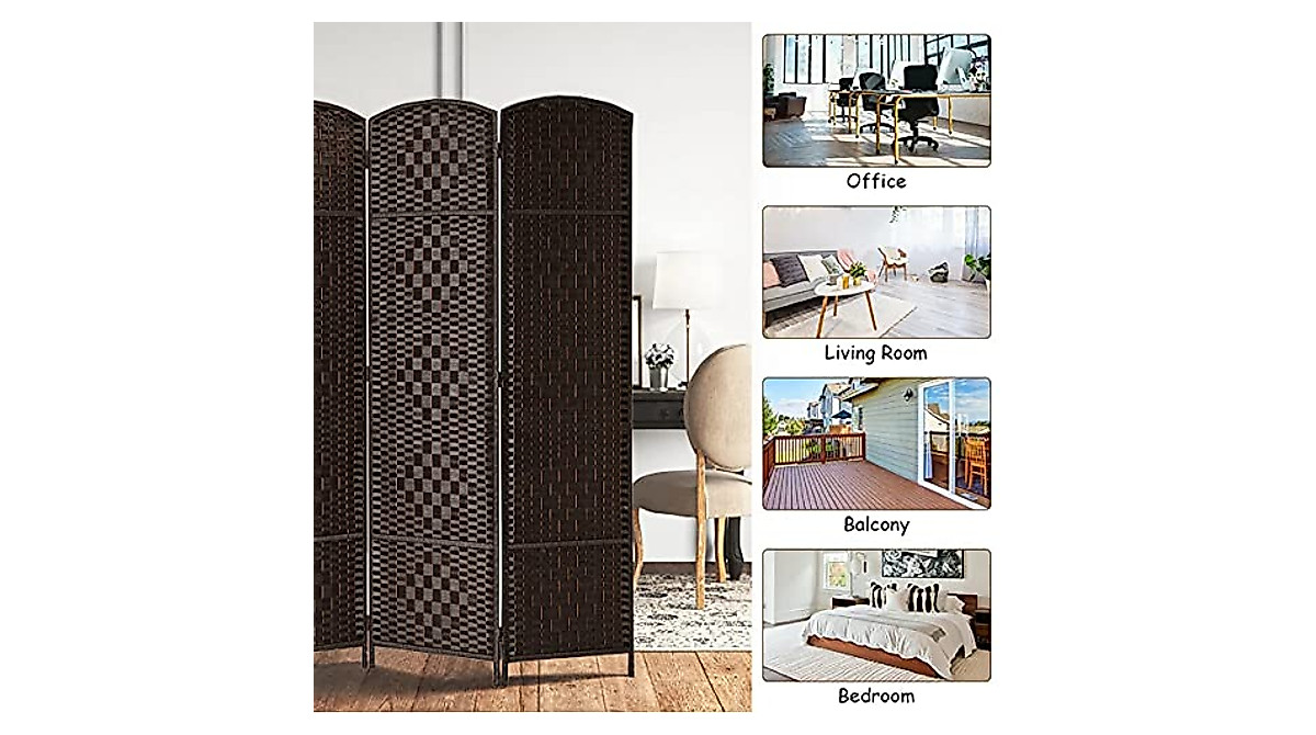 Elegant 6 Ft Tall Room Divider - Privacy & Style