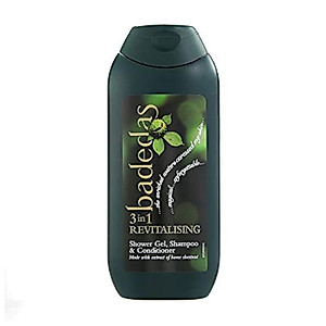 Badedas Revitalising Shower Gel, Shampoo & Conditioner 200ml (PACK OF 4)