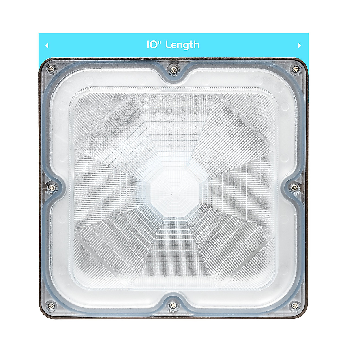 Westgate LED Canopy Garage Light with Motion Sensor - Aluminum Housing - Highbay Lighting