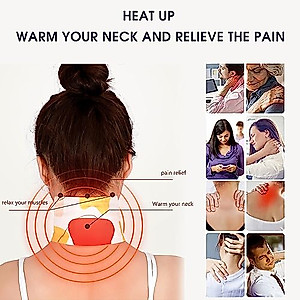 KKSS 12PCS Heating Pad,Pain Relief Patches for Neck, Knee, and Upper or Lower Back Pain, Air-Activated Heat Pads for Menstrual Cramps, Stiffness, Sprains, and More, Stick to Skin