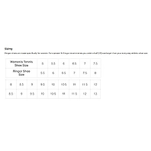 Ringor Flite Spike Womens Size 8.0 - White and Silver