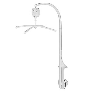 AGPtek 28 inch Baby Crib Mobile Bed Bell Holder Music Box Holder Arm Bracket Baby Bed Stent Set Nut Screw