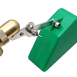 MUDUOBAN Float Valve 1/2 inch Supply Tube Float Ball Valve with Automatic Fill Adjustable Arm Brass Valve Plastic Float Ball for Water Tank Pool Livestock Water Trough Aquariums