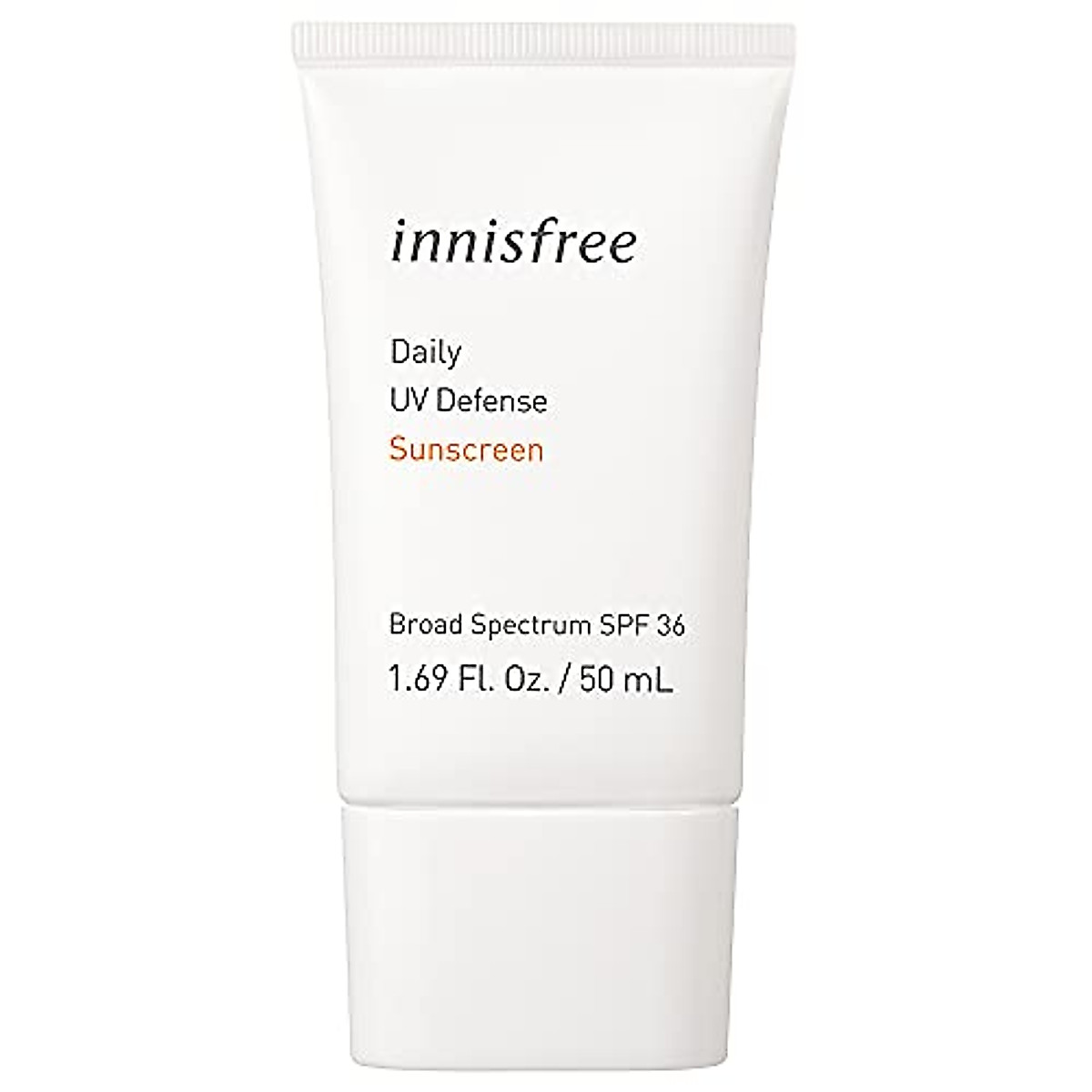 innisfree Daily UV Defense Sunscreen Broad Spectrum SPF 36 Face Lotion, 1.69 Fl Oz (Pack of 1)