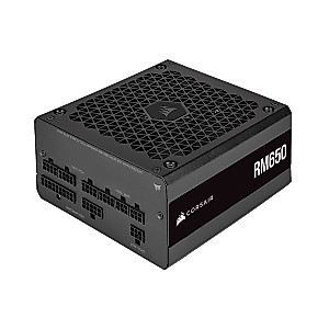 CORSAIR RM Series (2021), RM650, 650 Watt, 80 PLUS GOLD Certified, Fully Modular Power Supply