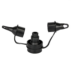 INTEX 66639E QuickFill 120 Volt AC Electric Pump: Inflates and Deflates Air Mattresses – Includes 3 Interrconnecting Nozzles – Compact Design – 650 L/Min Air Flow – Indoor Use