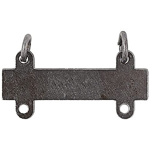 US Army Rifle Qualification Bar Silver Oxide