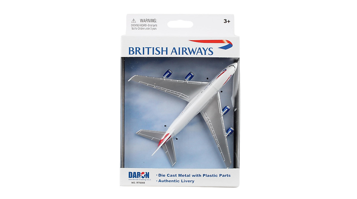 Daron British Airways A380 Die-Cast Plane - Collectible & Playset ...