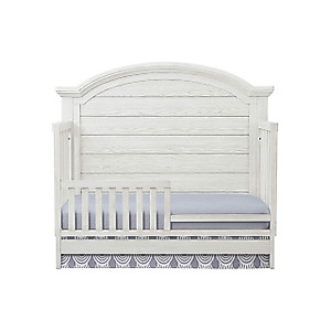 Westwood Design Foundry Convertible Toddler Guard Rail, White Dove