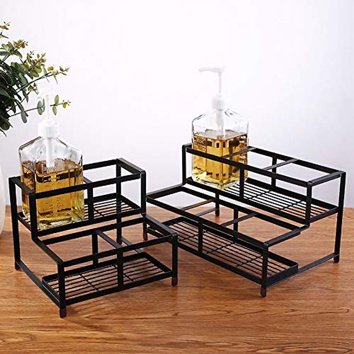 LIZEALUCKY Squeeze Bottle 1600ml Simple Pressure Pump Bottle Empty Syrup Tomato Sauce Condiment Container Reusable Squeeze Bottle