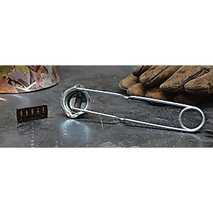 Hot Max 24172 Single Flint Striker with 5 Replacement Flints