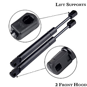 2 Pack Front Hood Lift Supports Struts Shocks Spring Dampers for Ford Explorer 1996-2001, Mercury Mountaineer 1997-2001 Hood 4026,SG404015,F67Z16C826AA
