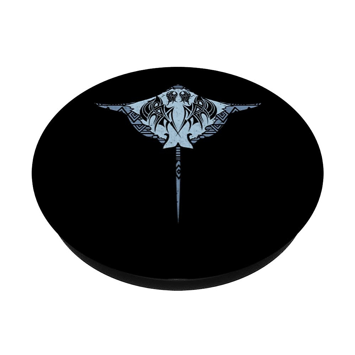 Polynesian Tattoo Tribal Ocean Animal Stingray Manta Ray PopSockets Swappable PopGrip