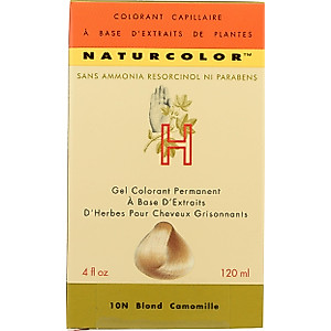 naturcolor Haircolor Hair Dye - Chamomile Blonde, 4.08 Fl Oz (10N)