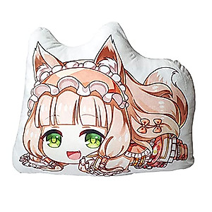 foefaik Anime Game Princess Connect! Re:Dive Plush Pillows Priconne Plushies Cushions Dolls Throw Pillows Back Pillow