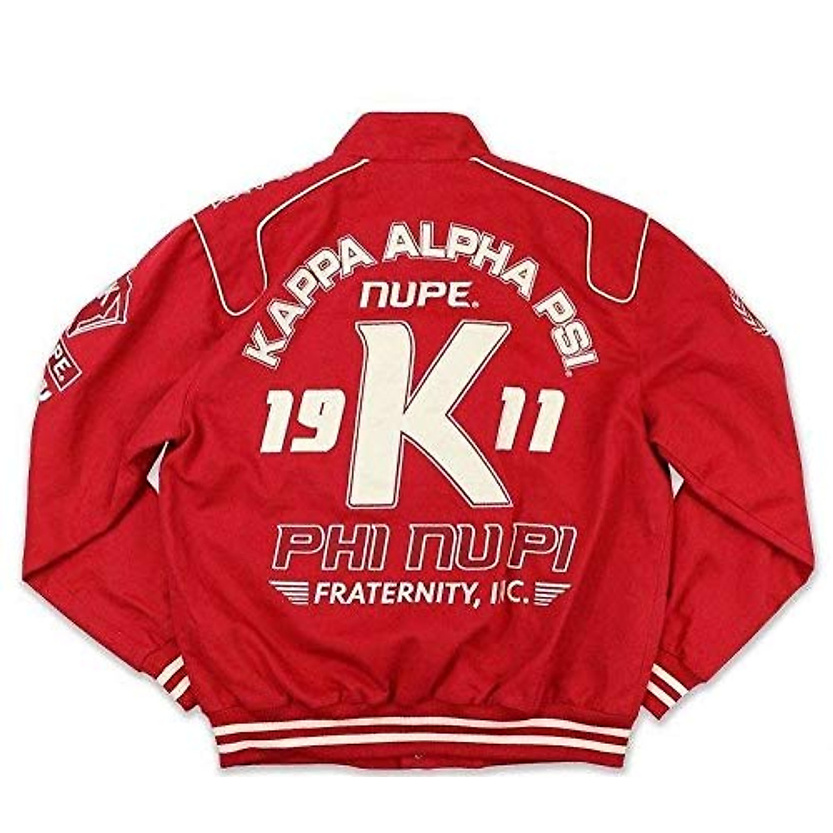 Kappa Alpha Psi M10 Racing Twill Jacket [3XL] Crimson Red