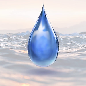 Sunnyscopa Waterslide Decal Paper for INKJET Printer - CLEAR, US LETTER SIZE 8.5"X11", 20 SHEETS, Personalized Water Slide Transfer Transparent Printable paper - DIY Custom for Tumblers, Glasses, Mug