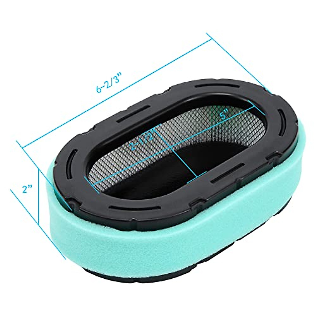 32 083 09-S Air Filter For Kohler KT610 KT620 KT715 KT725 KT730 KT735 KT740 KT745 19HP-26HP Lawn Mower 3208310-S Pre Cleaner Tune Up Kit 32-083-09-S 32-083-10-S